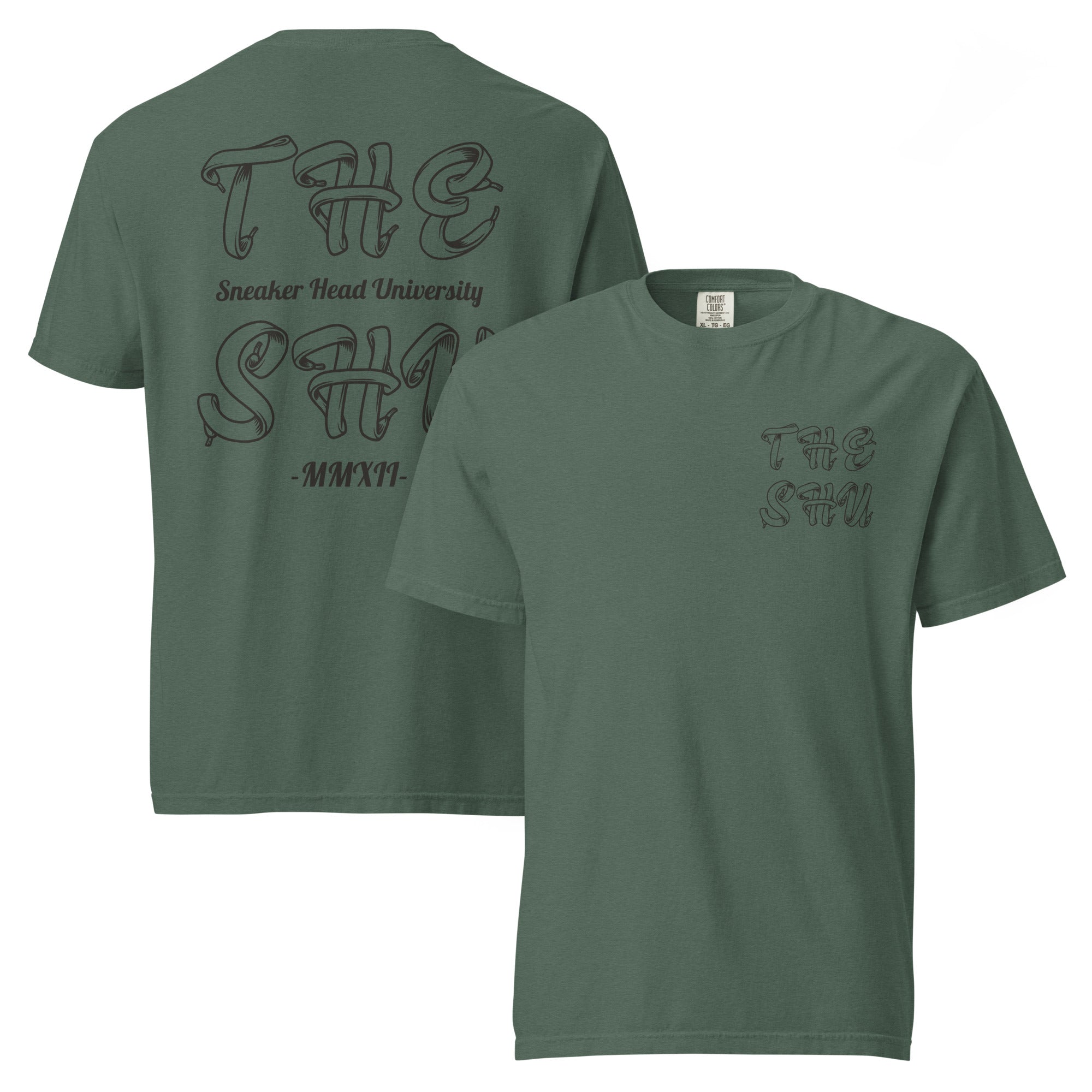THE SHU Logo Front and Back Tee – Theshustore